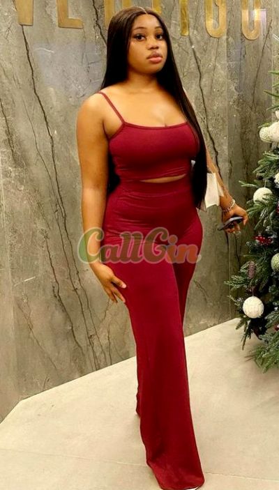 Nancy, a horny African stunner is here for all the lust. | CallGin